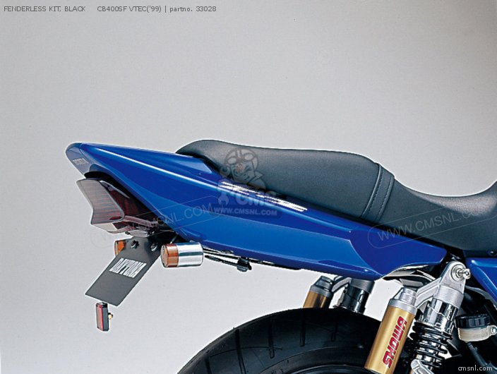 Fenderless Kit, Black Cb400sf Vtec(’99) | Skilium