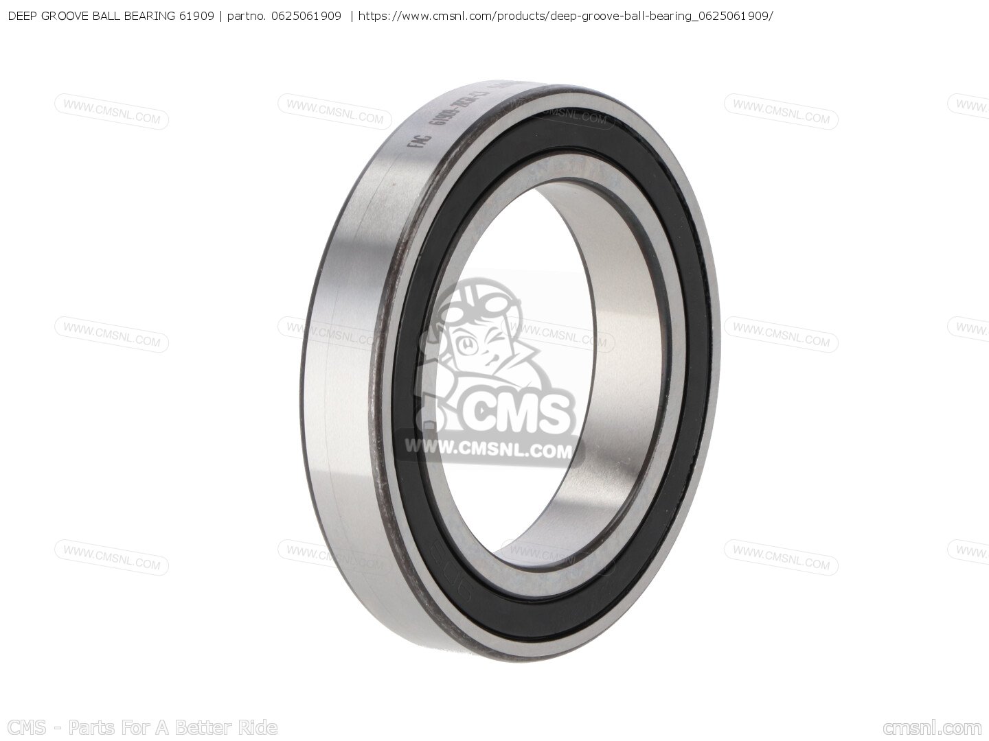 0625061909: DEEP GROOVE BALL BEARING 61909 KTM - buy the 0625061909 at ...
