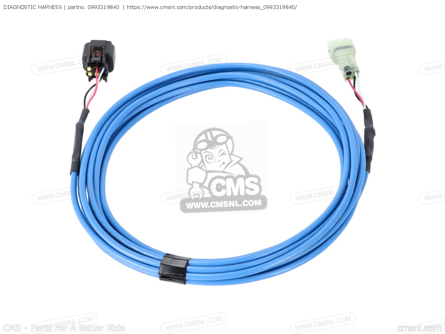 0993319840: DIAGNOSTIC HARNESS Suzuki - buy the 09933-19840 at CMSNL