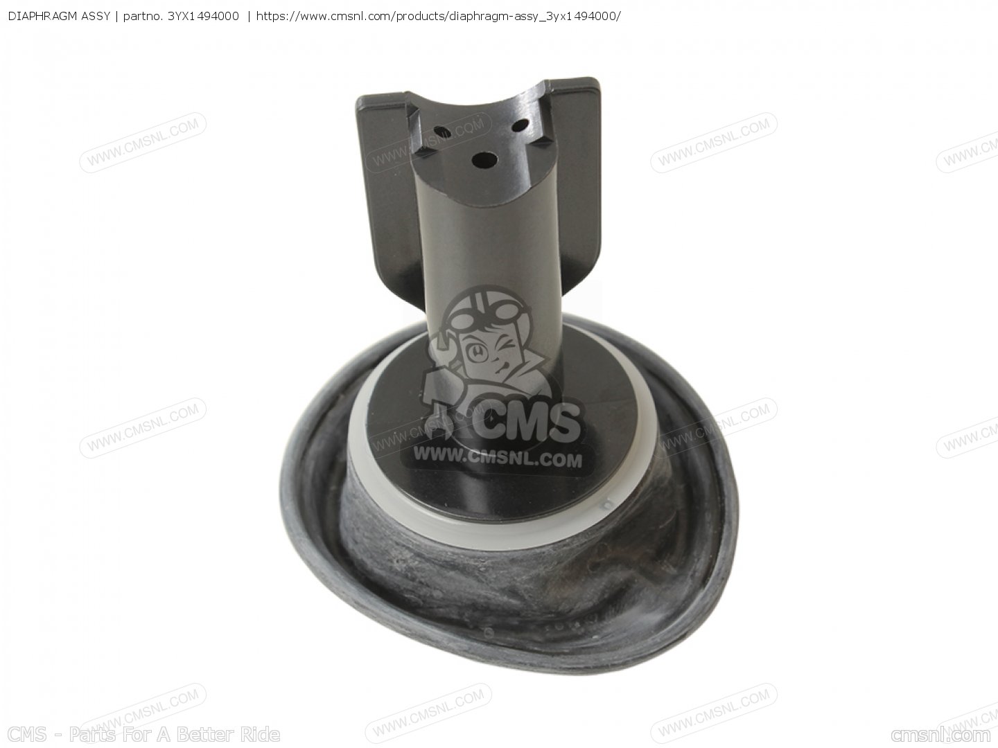 3YX1494000: DIAPHRAGM ASSY Yamaha - buy the 3YX-14940-00-00 at CMSNL