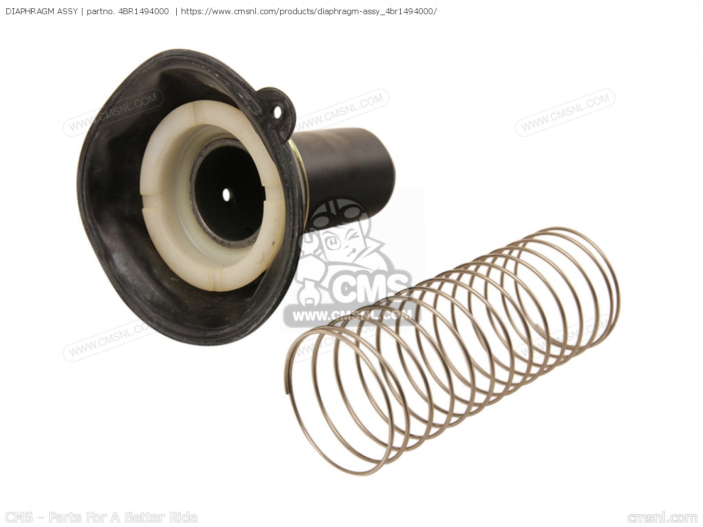 4BR1494000: Diaphragm Assy Yamaha - buy the 4BR-14940-00 at CMSNL