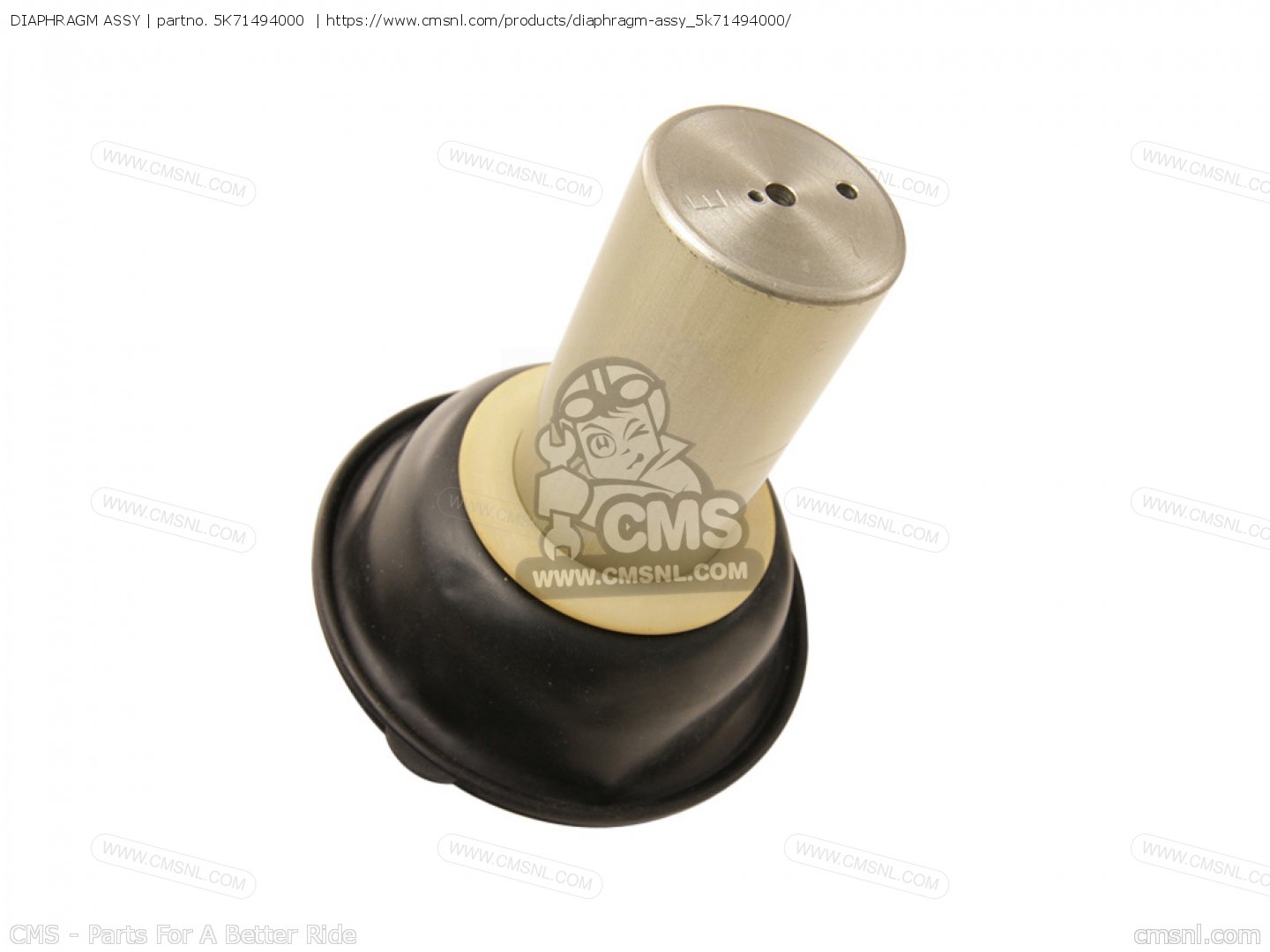 5K71494000: DIAPHRAGM ASSY Yamaha - buy the 5K7-14940-00-00 at CMSNL