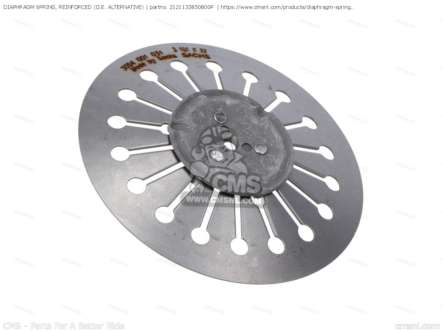 2121133850800P: Diaphragm Spring, Reinforced (o.e. Alternative ...