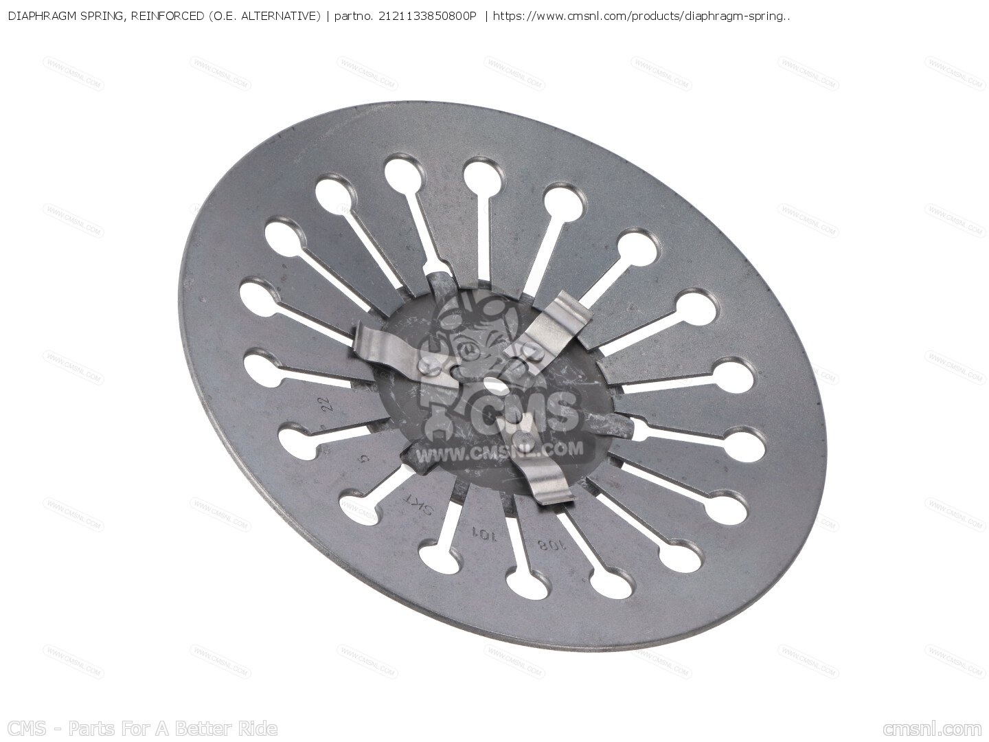 2121133850800P: Diaphragm Spring, Reinforced (o.e. Alternative ...