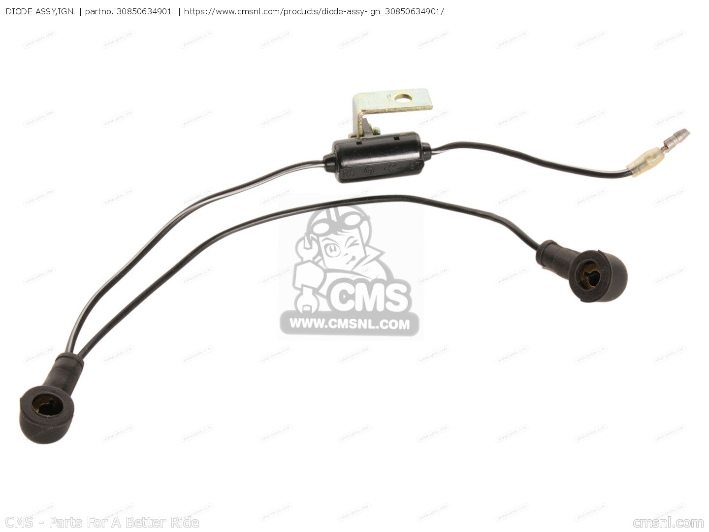 DIODE ASSY,IGN. for CIVIC 1200 EB1 1973 2D MT W/MT(KQ KP KT KD KU KE KG ...