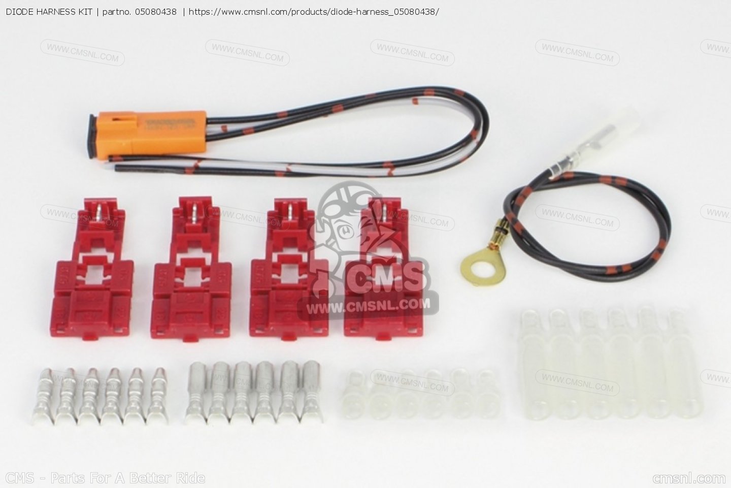 05080438: Diode Harness Kit Takegawa - buy the 05-08-0438 at CMSNL