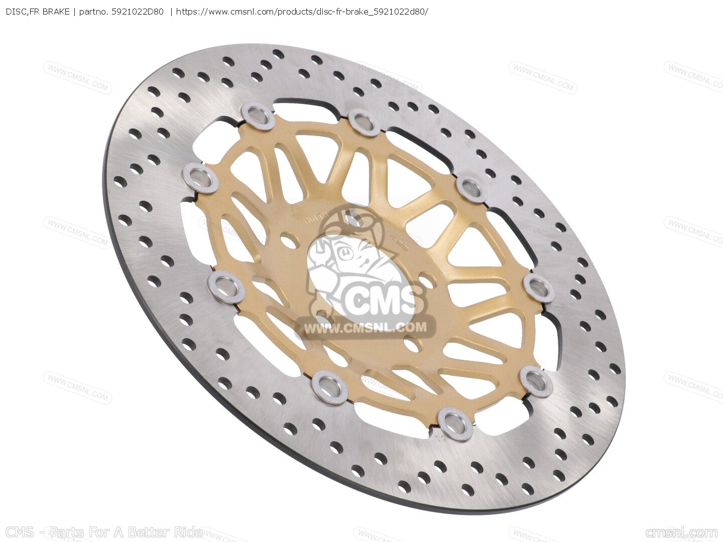 5921022D80: DISC,FR BRAKE Suzuki - buy the 59210-22D80 at CMSNL