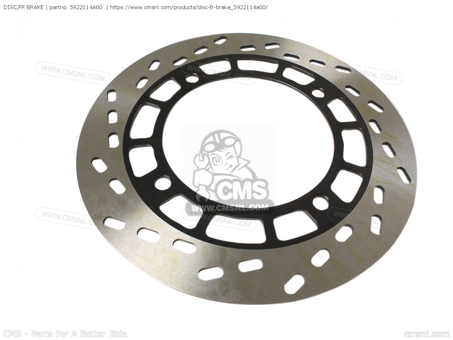 DISC,FR BRAKE for Suzuki - order at CMSNL