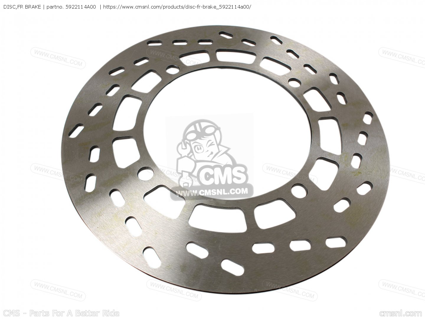 DISC,FR BRAKE for Suzuki - order at CMSNL