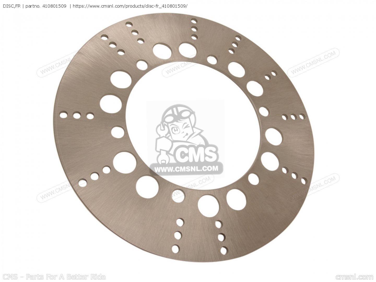 410801509: DISC,FR Kawasaki - buy the 41080-1509 at CMSNL