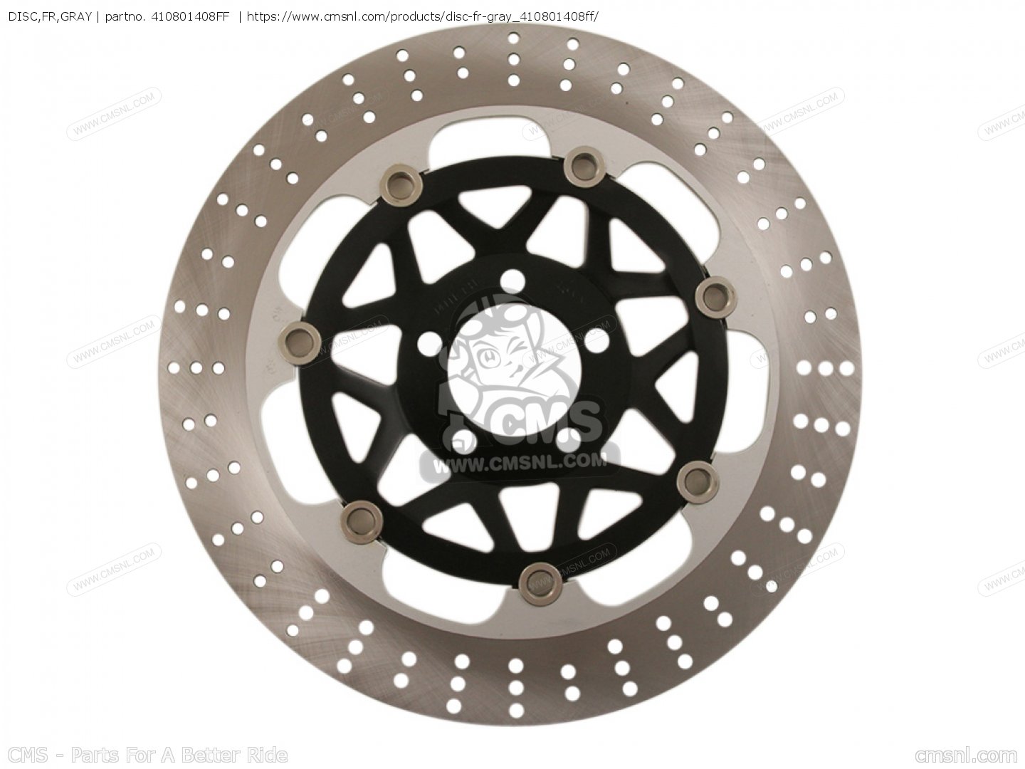 410801408FF: DISC,FR,GRAY Kawasaki - buy the 41080-1408-FF at CMSNL