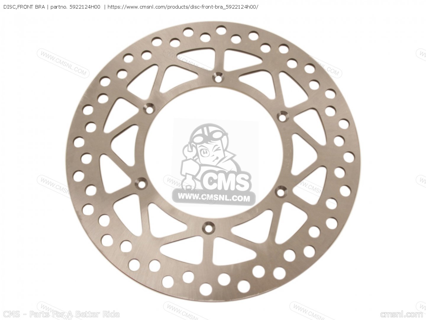 5922124H00: Disc,front Bra Suzuki - buy the 59221-24H00 at CMSNL