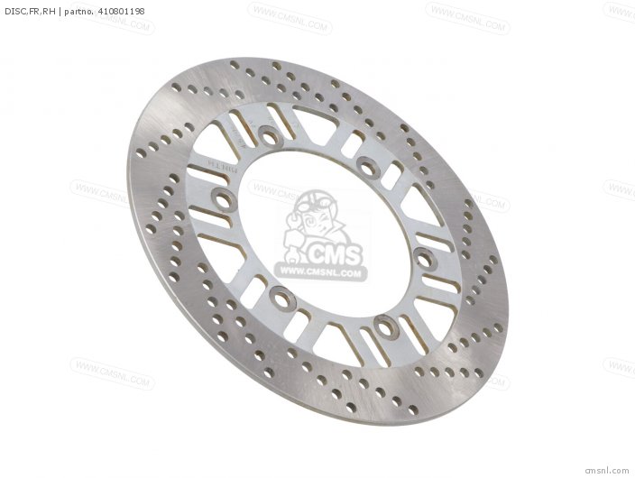 410801198: Disc,fr,rh Kawasaki - buy the 41080-1198 at CMSNL