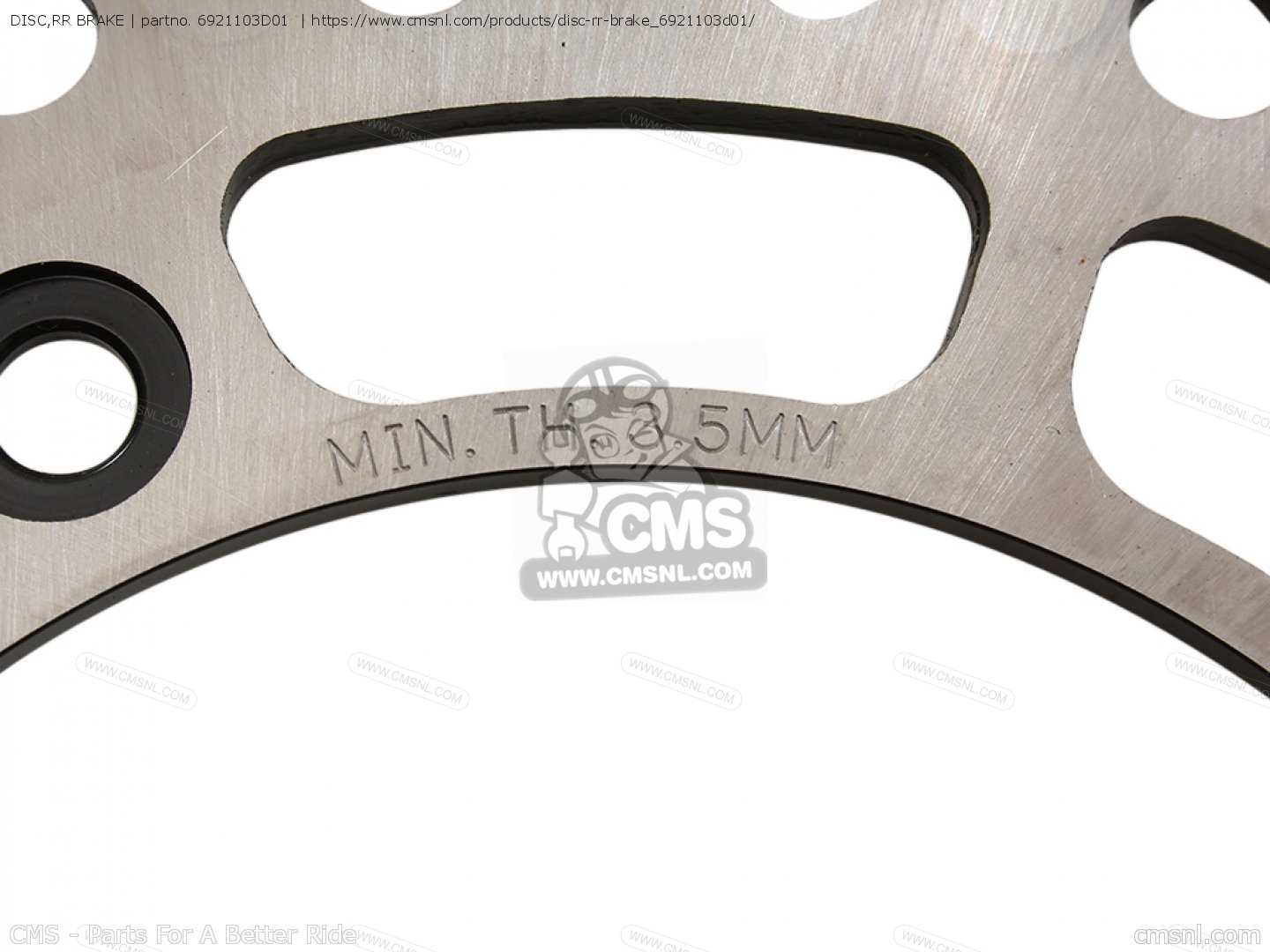 DISC,RR BRAKE for Suzuki - order at CMSNL