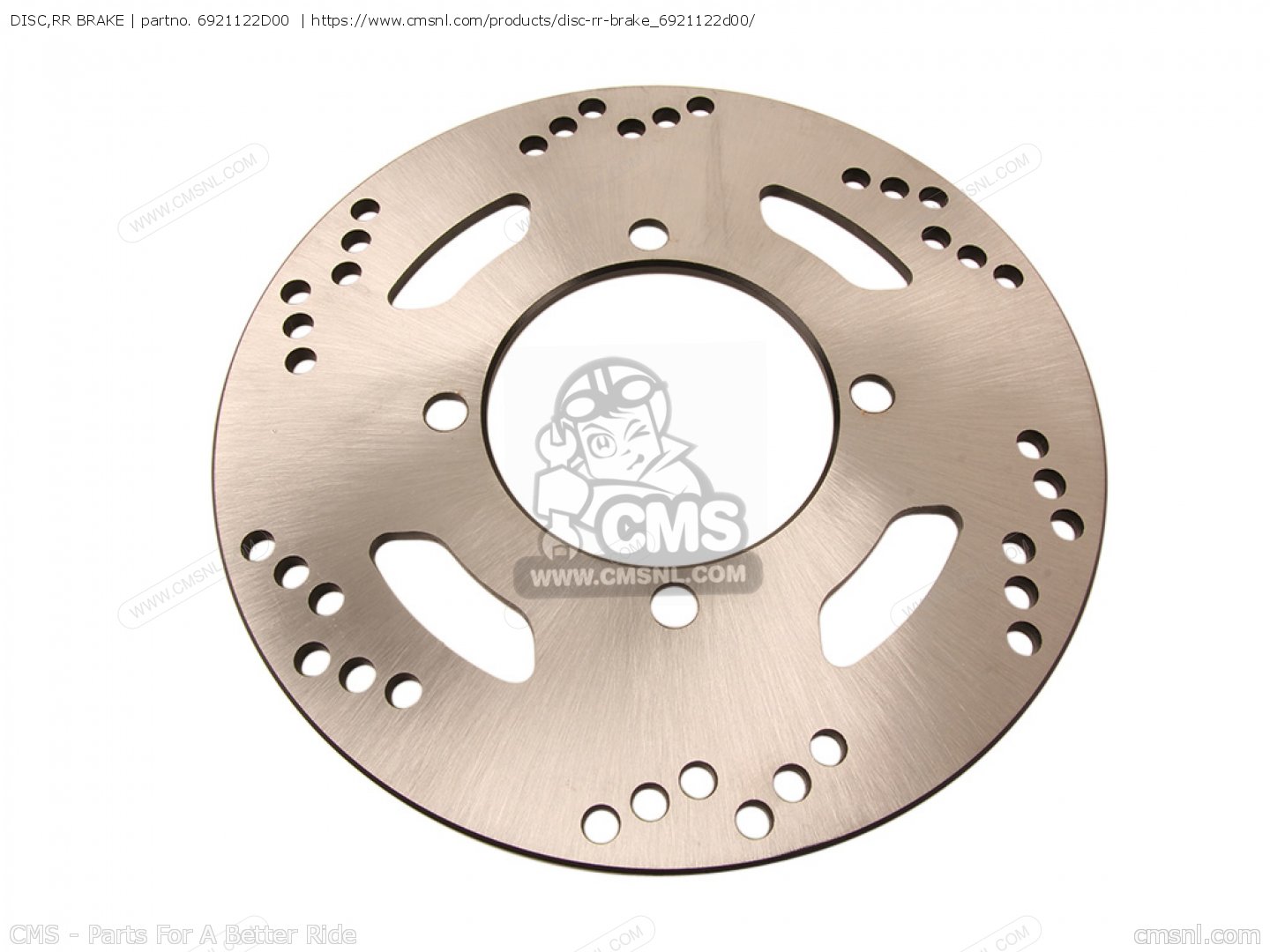 6921122D00: DISC,RR BRAKE Suzuki - buy the 69211-22D00 at CMSNL