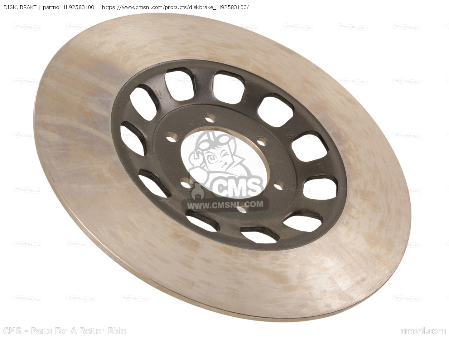 DISK, BRAKE for Yamaha - order at CMSNL