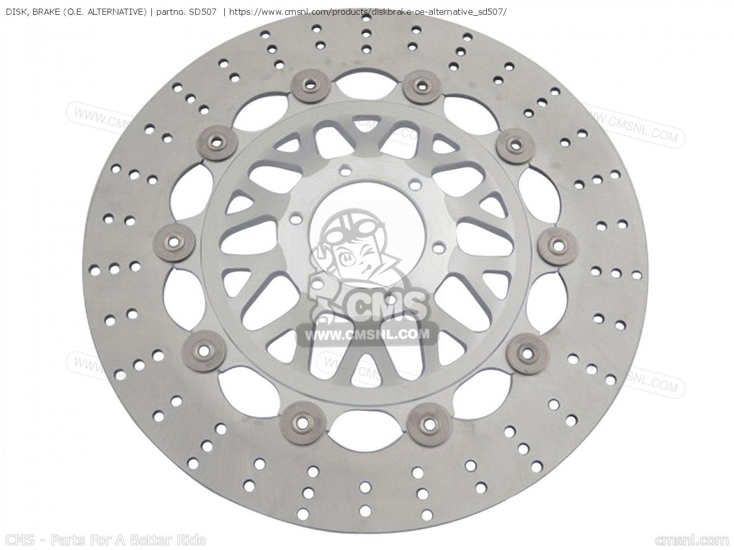 DISK, BRAKE for Honda - order at CMSNL
