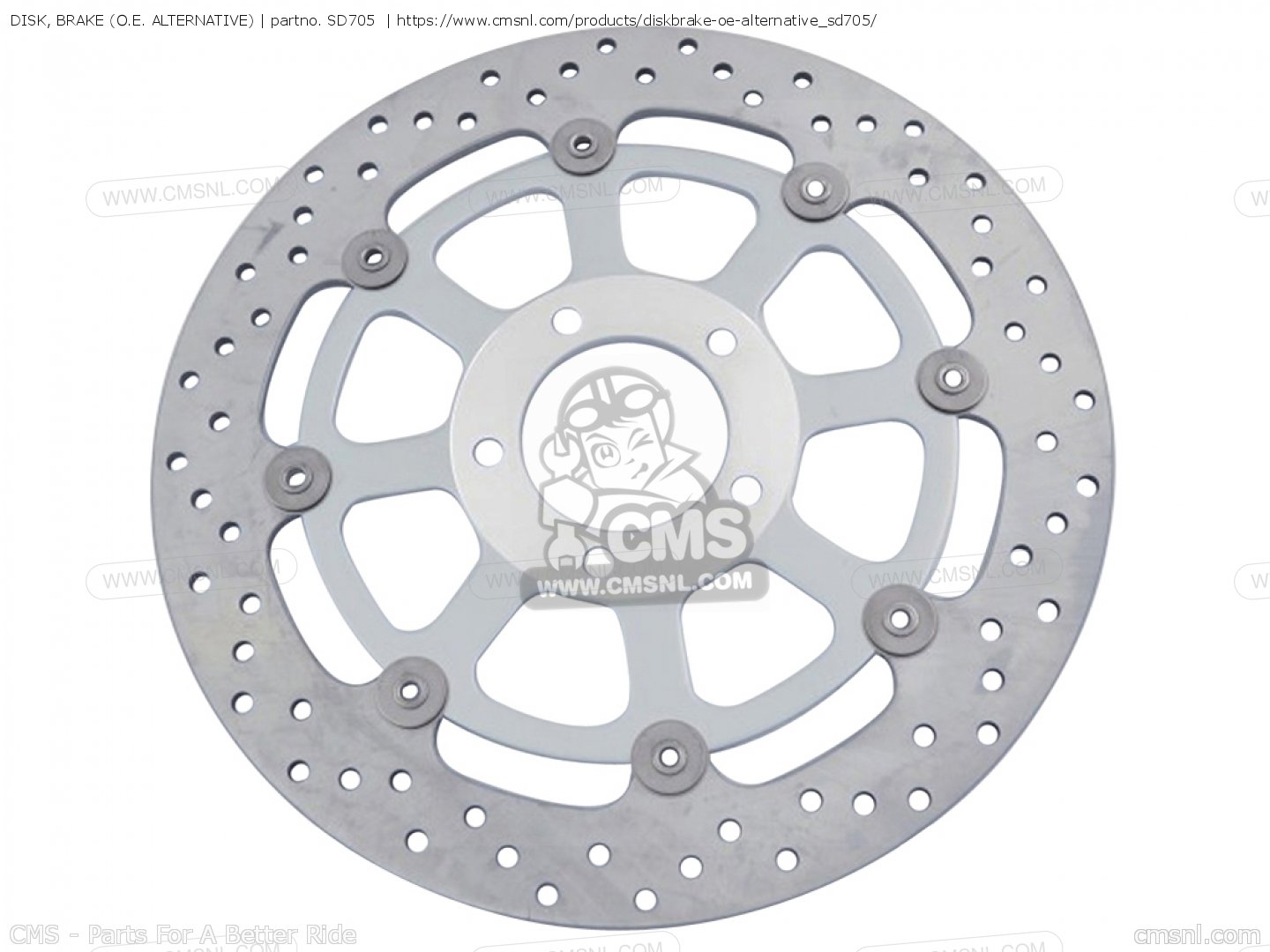 SD705: DISK, BRAKE Suzuki - buy the SD705 at CMSNL