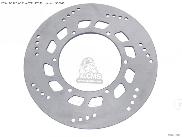 SD604R: Disk, Brake Yamaha - buy the SD604R at CMSNL
