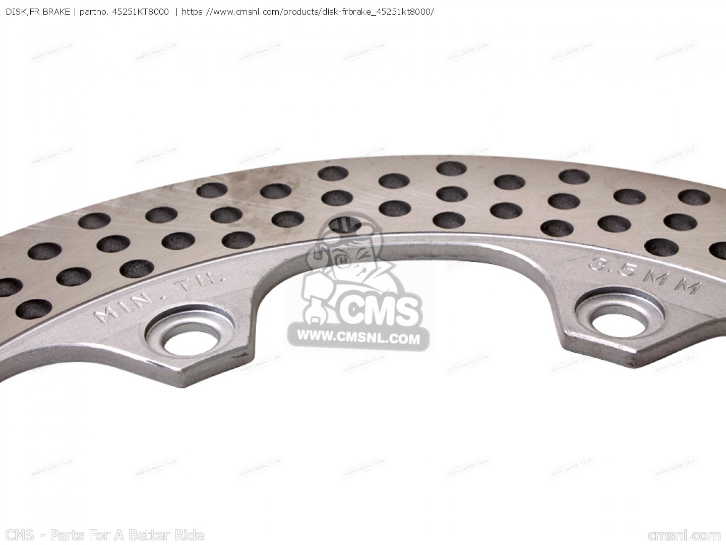 DISK,FR.BRAKEをHondaに - CMSNLで注文