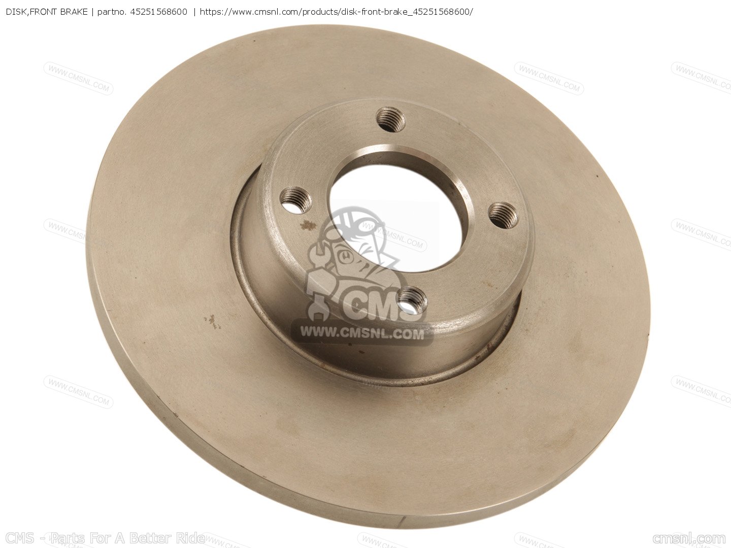 DISK,FRONT BRAKE for Z600 COUPE 1972 2DR (KA) - order at CMSNL