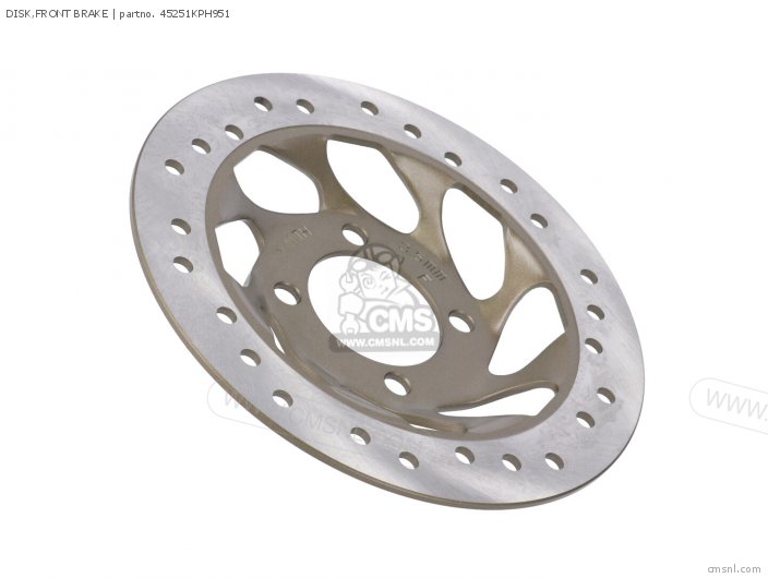 DISK,FRONT BRAKE for ANF125 INNOVA 2005 (5) FRANCE - order at CMSNL