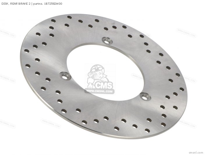 1B72582W00: Disk, Rear Brake 2 Yamaha - buy the 1B7-2582W-00 at CMSNL