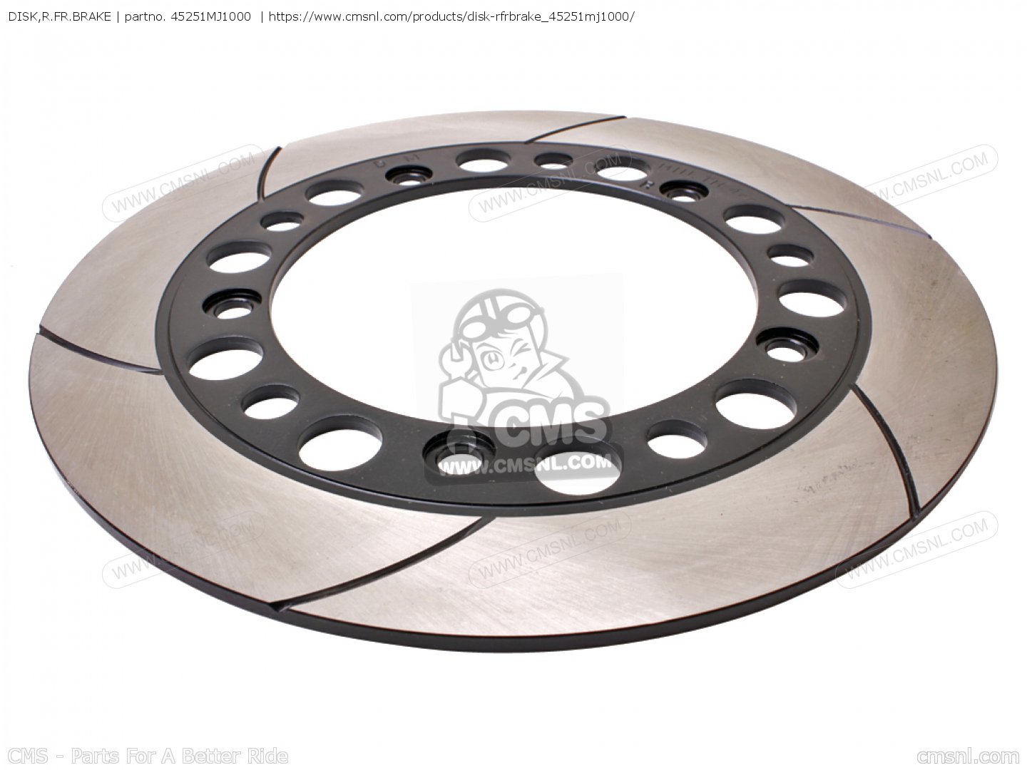 DISK,R.FR.BRAKE for CBX750P 1984 (E) AUSTRALIA / PLB - order at CMSNL