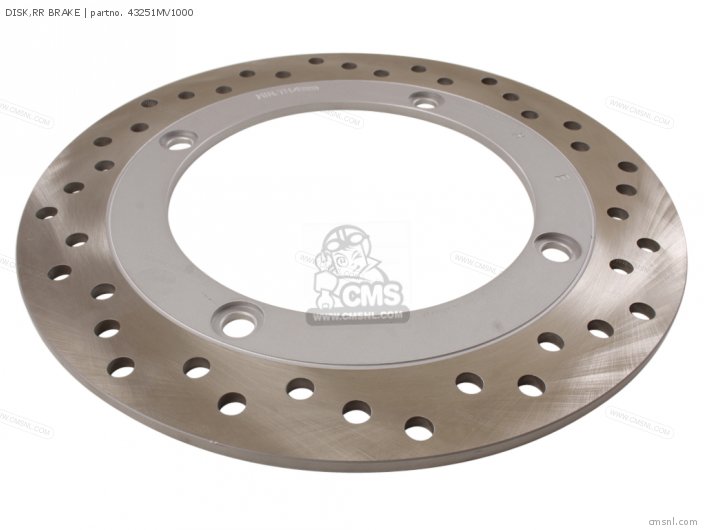 43251MV1000: Disk,rr Brake Honda - buy the 43251-MV1-000 at CMSNL
