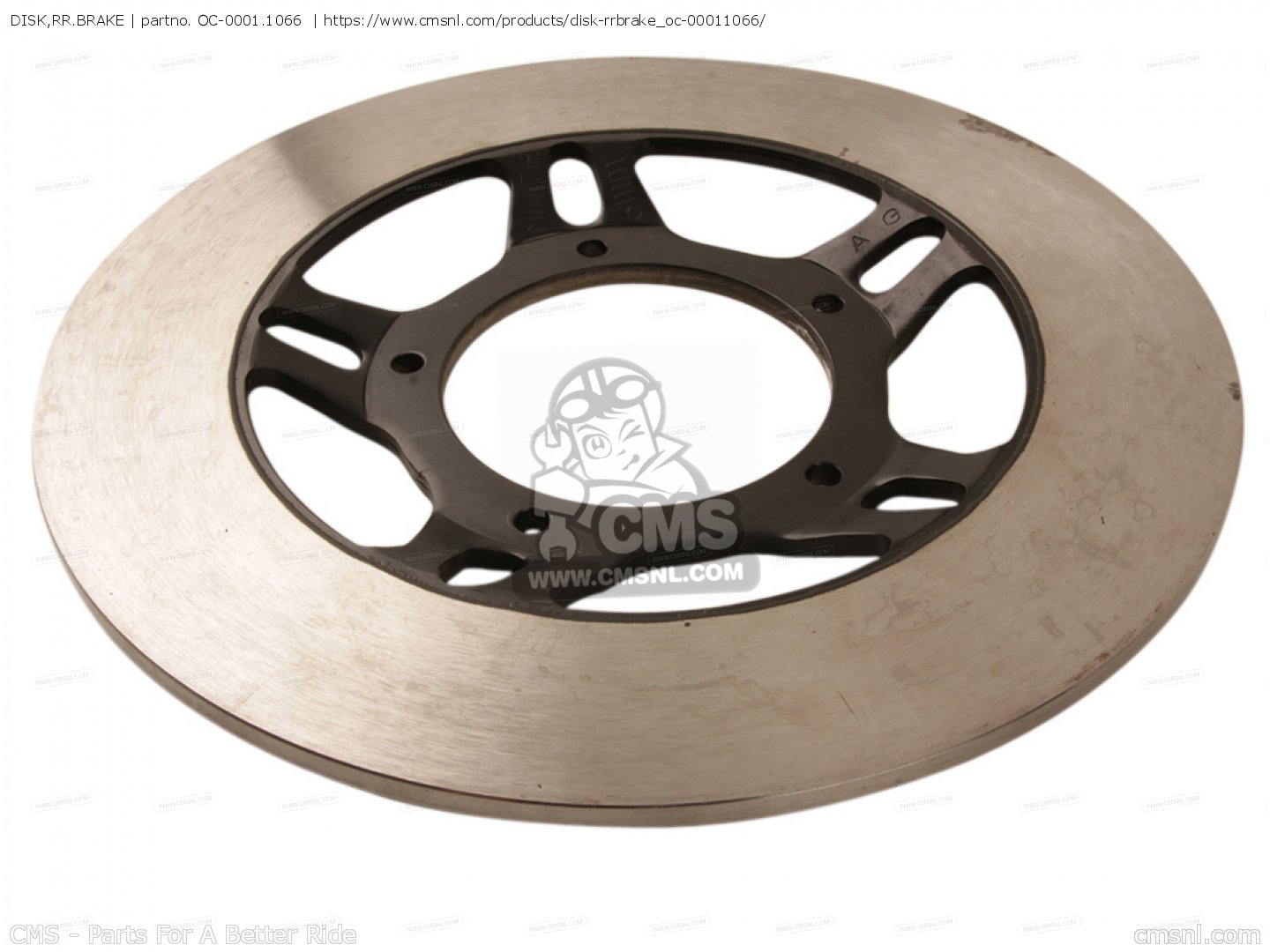 OC-0001.1066: Disk,rr.brake Honda , an alternative for 43121-422-000 ...