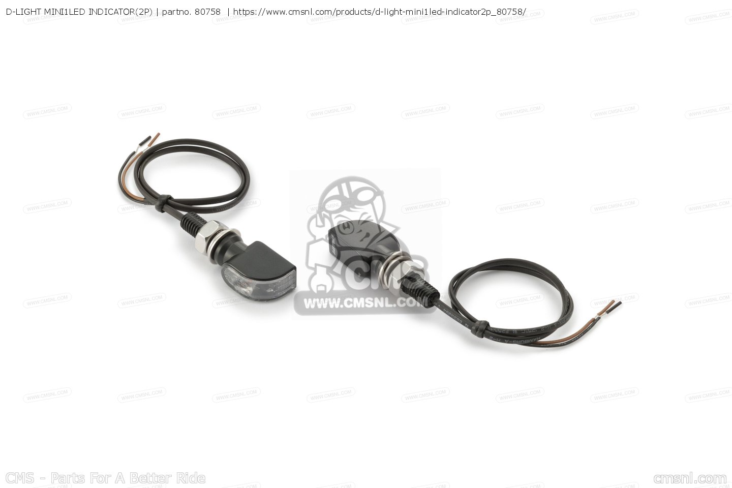 80758: D-LIGHT MINI1LED INDICATOR(2P) Daytona - buy the 80758 at CMSNL