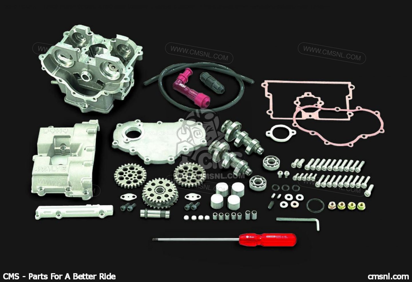 01036021: DOHC HEAD KIT 124CC MONKEY,GORILLA FNO.Z50J-1600008- Takegawa ...