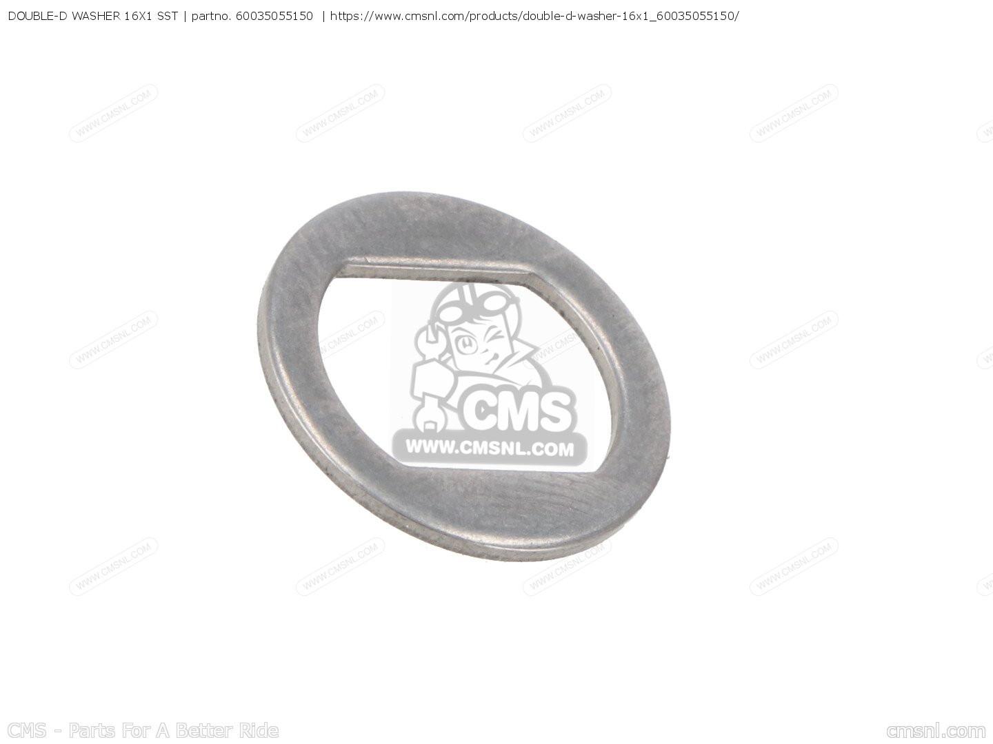DOUBLE-D WASHER 16X1 SST for 790 Adventure R CN 2020 - order at CMSNL