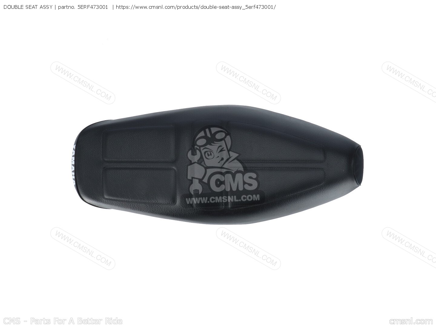 5ERF473001: DOUBLE SEAT ASSY Yamaha - buy the 5ER-F4730-01-00 at CMSNL