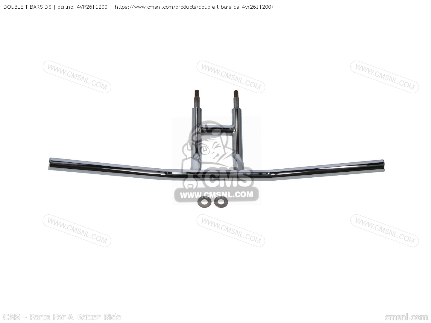 4VR2611200: DOUBLE T BARS DS Yamaha - buy the 4VR-26112-00-00 at CMSNL
