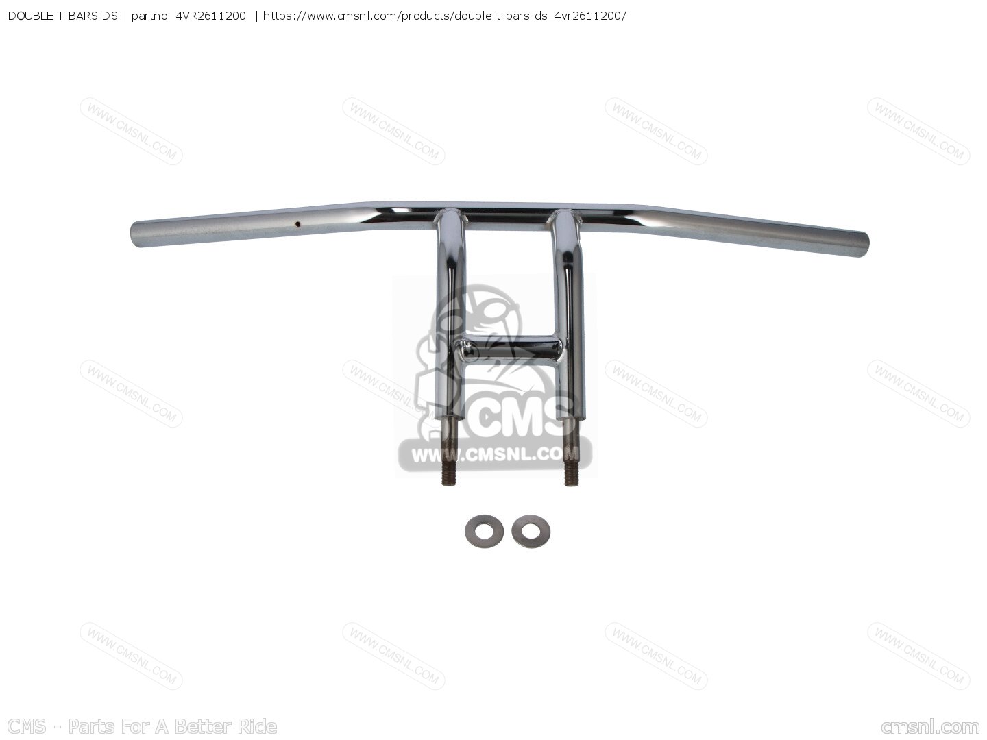 4VR2611200: DOUBLE T BARS DS Yamaha - buy the 4VR-26112-00-00 at CMSNL