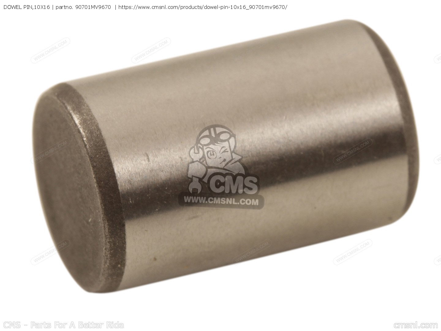 DOWEL PIN,10X16 for Honda - order at CMSNL