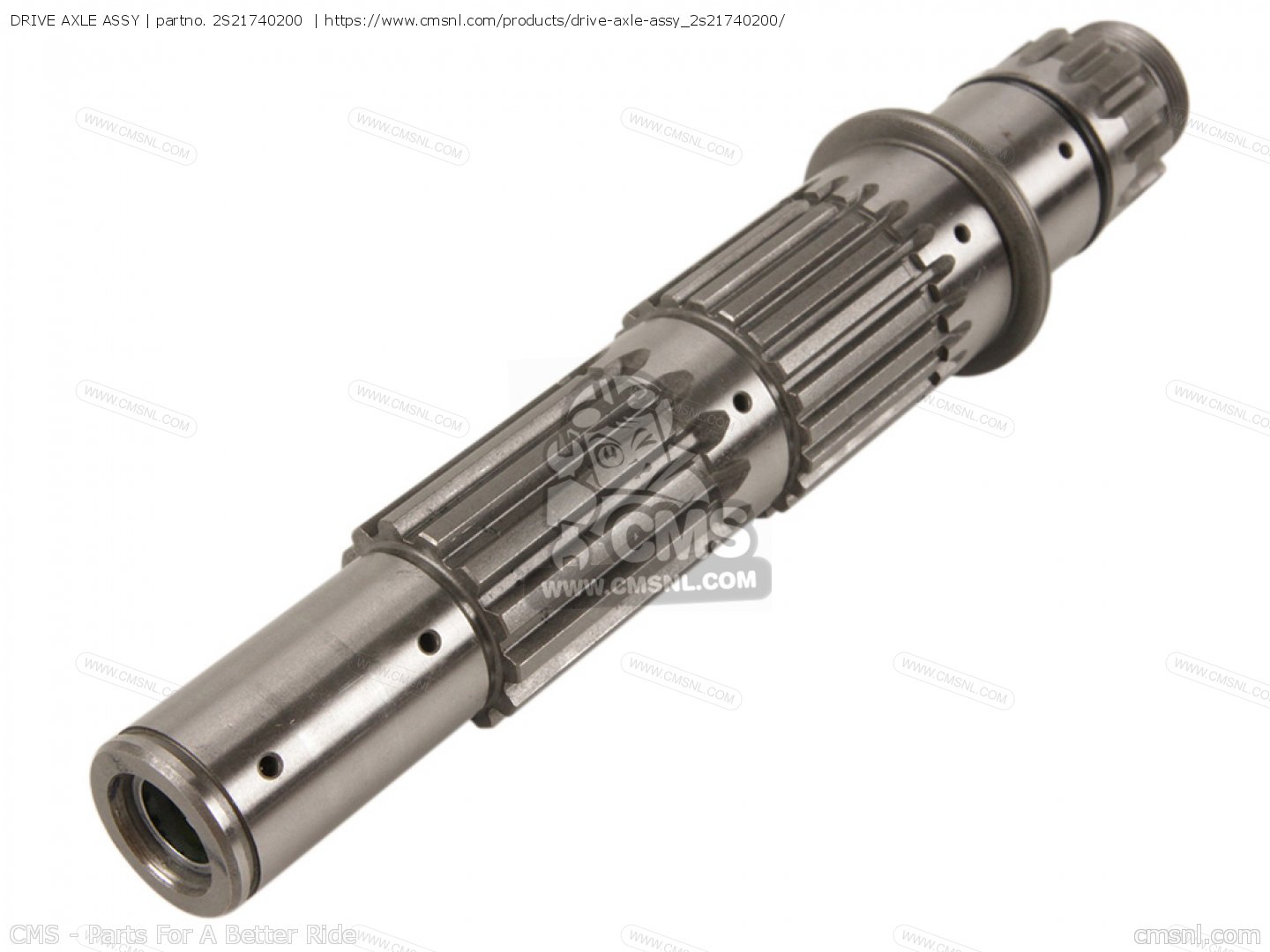 2S21740200: DRIVE AXLE ASSY Yamaha - buy the 2S2-17402-00-00 at CMSNL