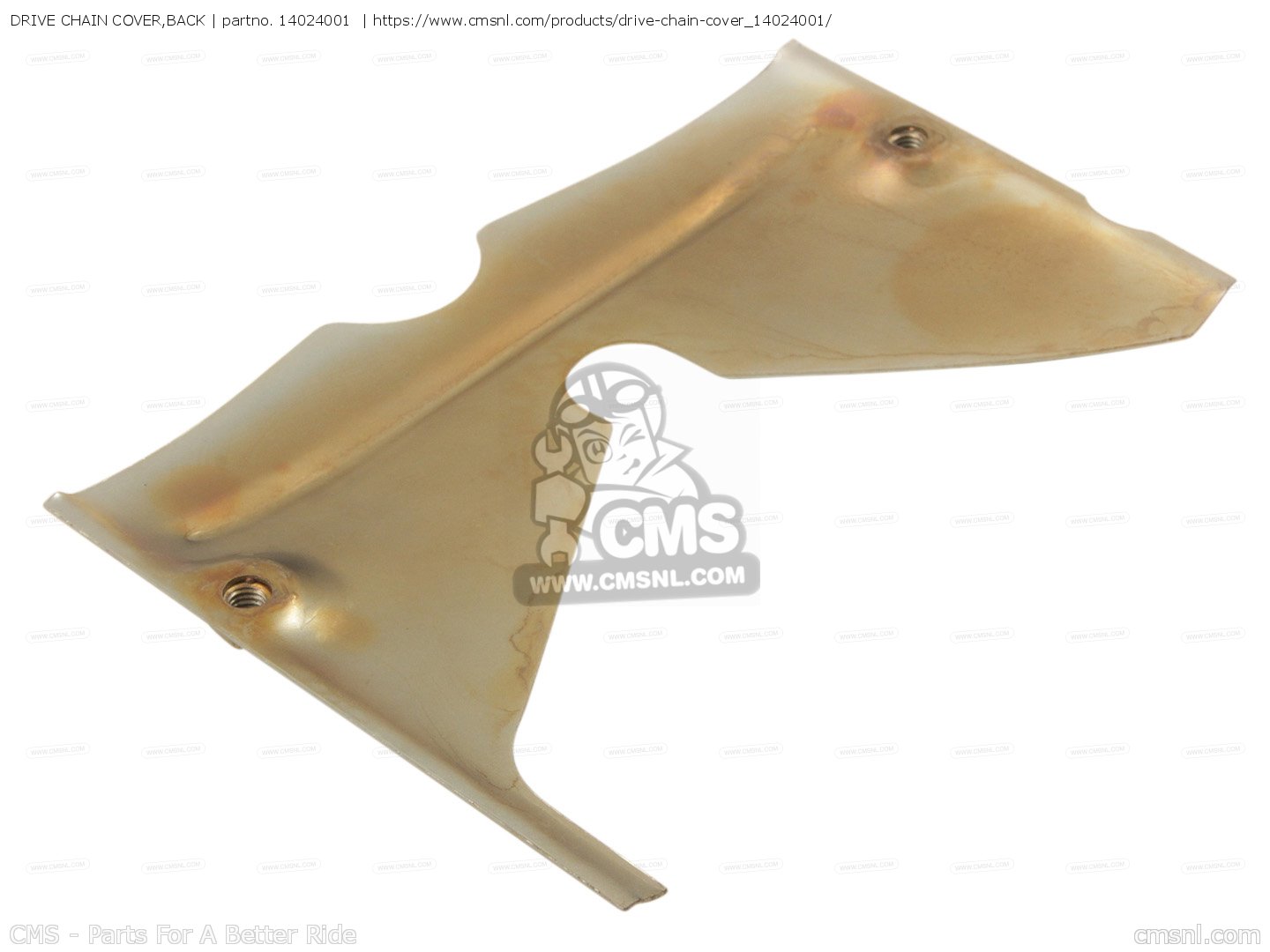 DRIVE CHAIN COVER,BACK for C2SS ROADRUNNER 1967 USA - order at CMSNL