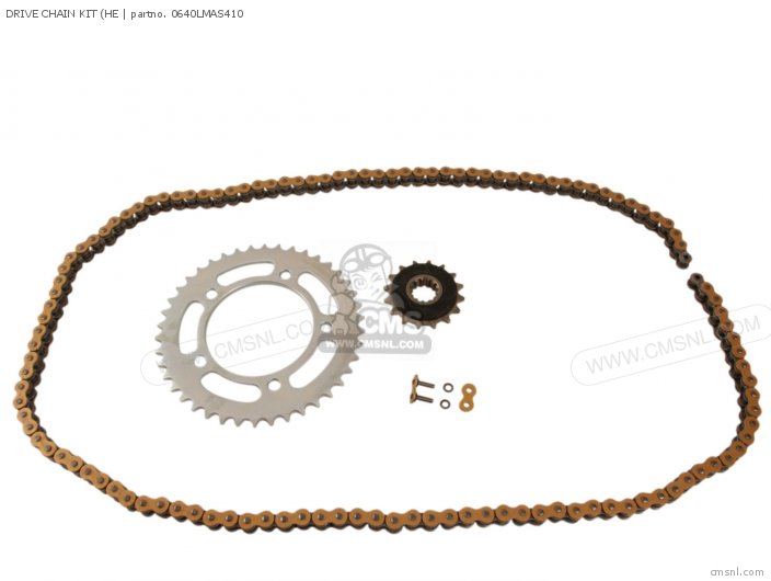 0640LMAS410: Drive Chain Kit (he Honda - buy the 0640L-MAS-410 at CMSNL