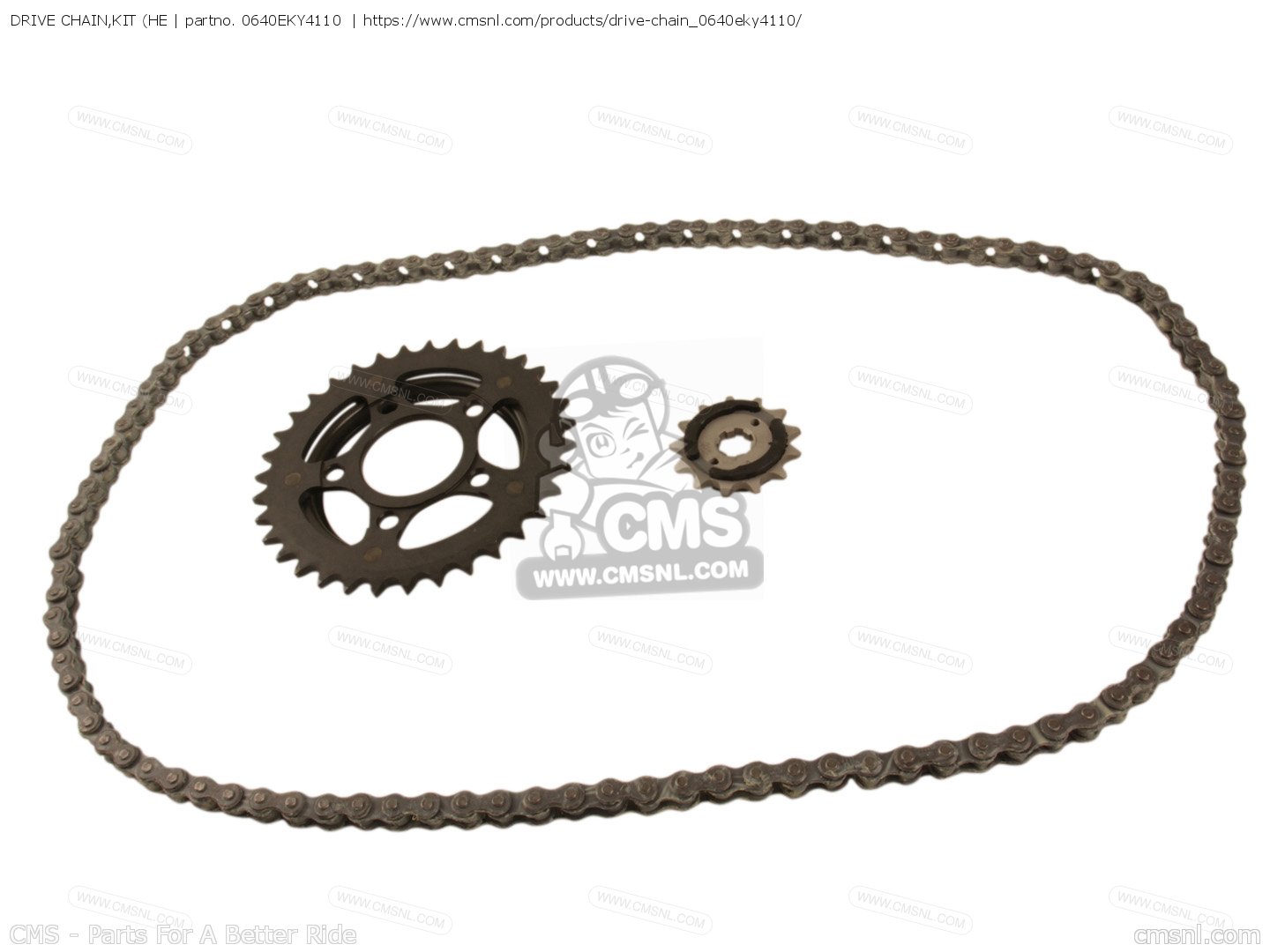 0640EKY4110: Drive Chain,kit (he Honda - buy the 0640E-KY4-110 at CMSNL