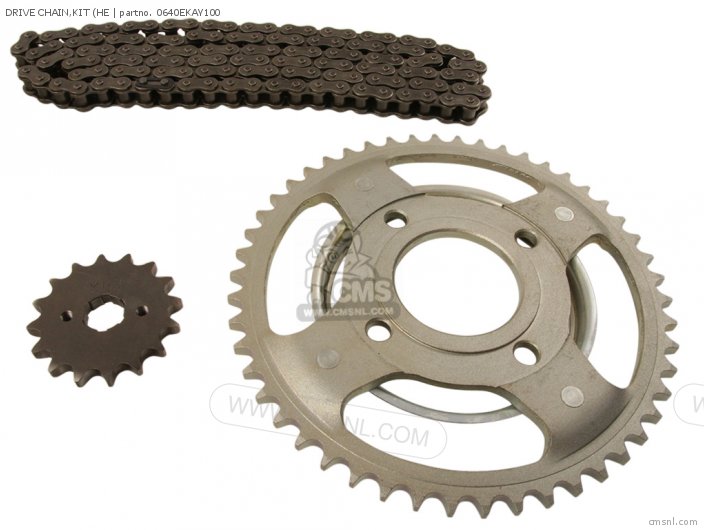 0640EKAY100: Drive Chain,kit (he Honda - buy the 0640E-KAY-100 at CMSNL