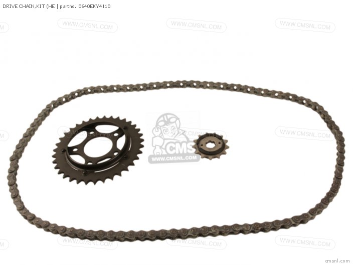 0640EKY4110: DRIVE CHAIN,KIT (HE Honda - buy the 0640E-KY4-110 at CMSNL