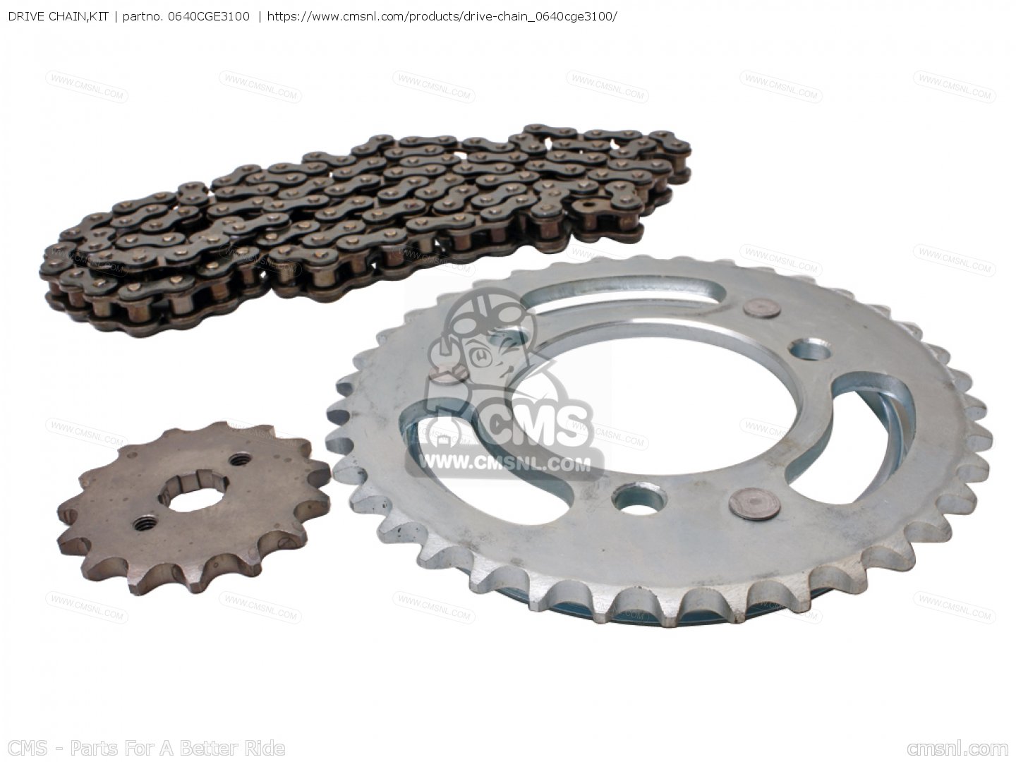 0640CGE3100: Drive Chain,kit Honda - buy the 0640C-GE3-100 at CMSNL