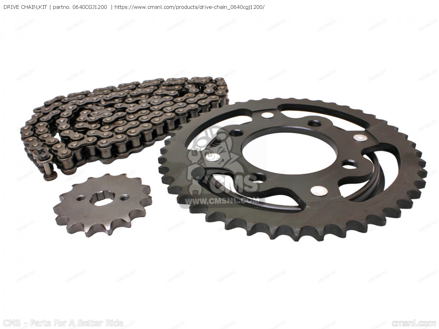 0640CGJ1200: DRIVE CHAIN,KIT Honda - buy the 0640C-GJ1-200 at CMSNL