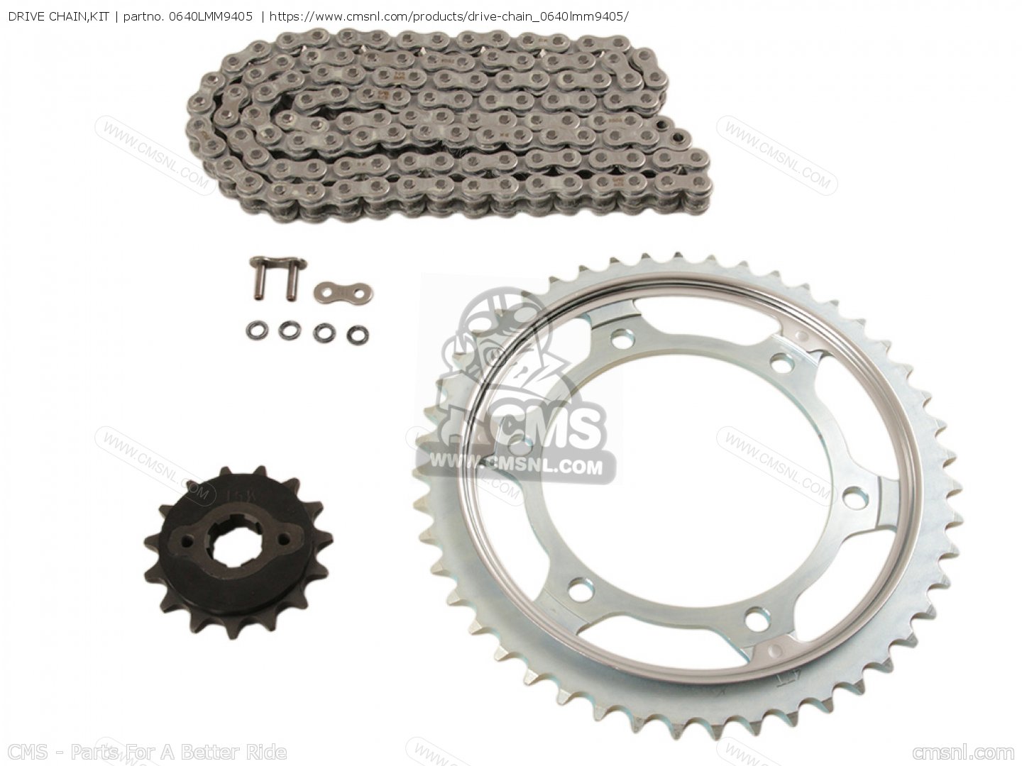 0640LMM9405: DRIVE CHAIN,KIT Honda - buy the 0640L-MM9-405 at CMSNL