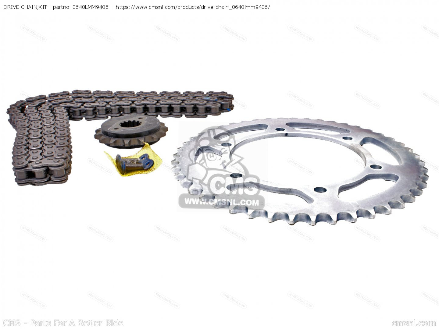 0640LMM9406: DRIVE CHAIN,KIT Honda - buy the 0640L-MM9-406 at CMSNL