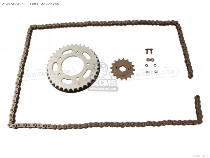 0640L443406: Drive Chain,kit Honda - buy the 0640L-443-406 at CMSNL