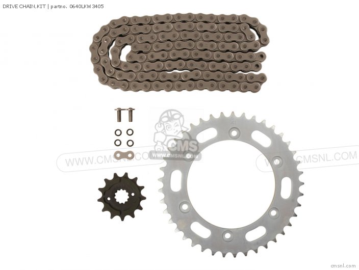 0640LKW3405: Drive Chain,kit Honda - buy the 0640L-KW3-405 at CMSNL