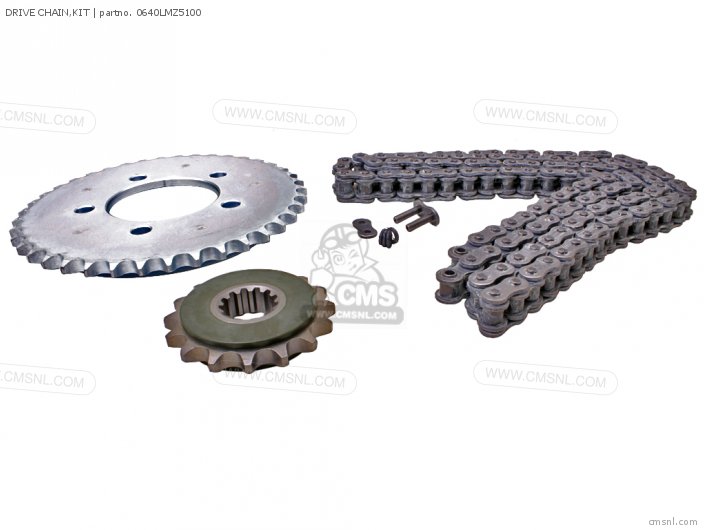 0640LMZ5100: Drive Chain,kit Honda - buy the 0640L-MZ5-100 at CMSNL